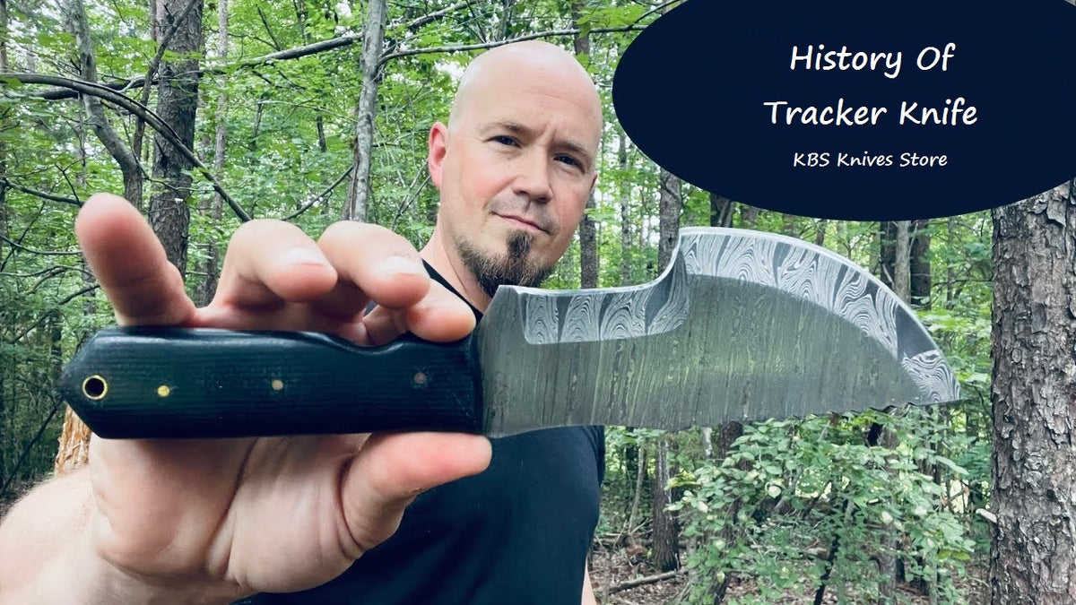 What is a Tracker Knife and What Is It Used For? | Buy at KBS Knives Store