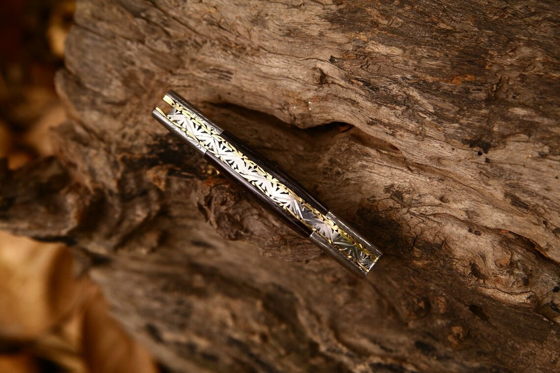 Custom Handmade Damascus Steel Tanto Blade EDC Folding Pocket Knife ...
