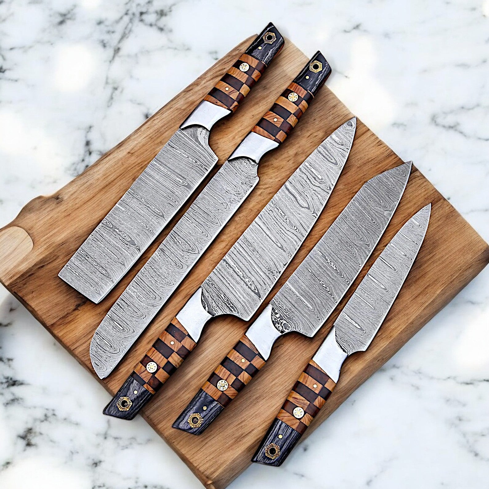 Custom Chef Knives & Damascus Steel Knife Set | Premium – KBS Knives Store