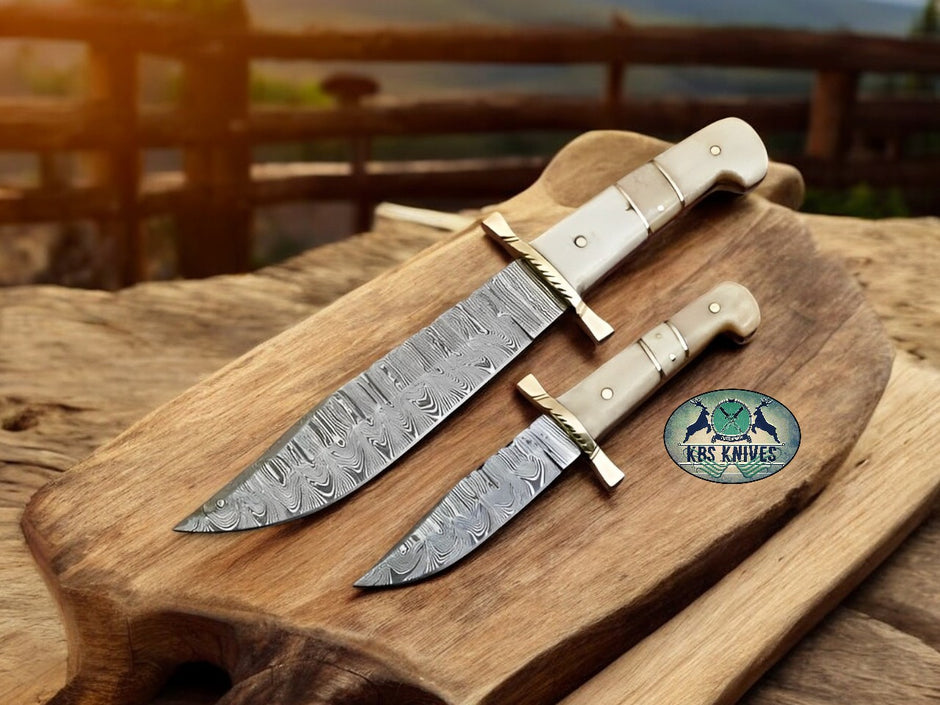 Damascus Bowie Knives Collection – KBS Knives Store