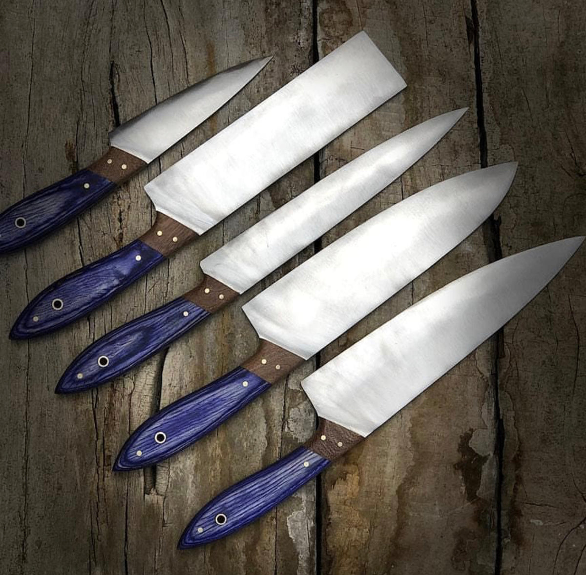 Stainless Steel Kitchen Knives Set – KBS Knives Store
