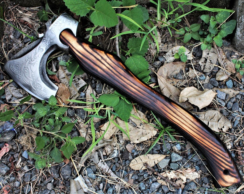 Custom Engraved 1095 Steel Tomahawk – KBS Knives Store