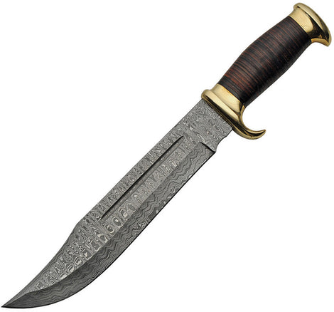 Crocodile Dundee’s Knife – 16" Damascus Bowie Replica – KBS Knives Store
